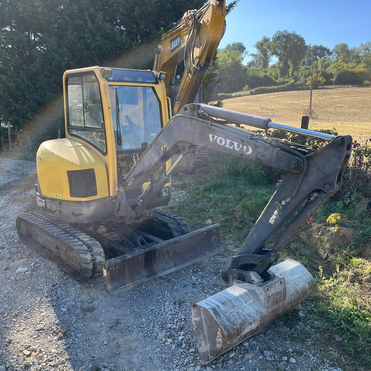 MINI PELLE VOLVO ECR38 – HYDROMAT