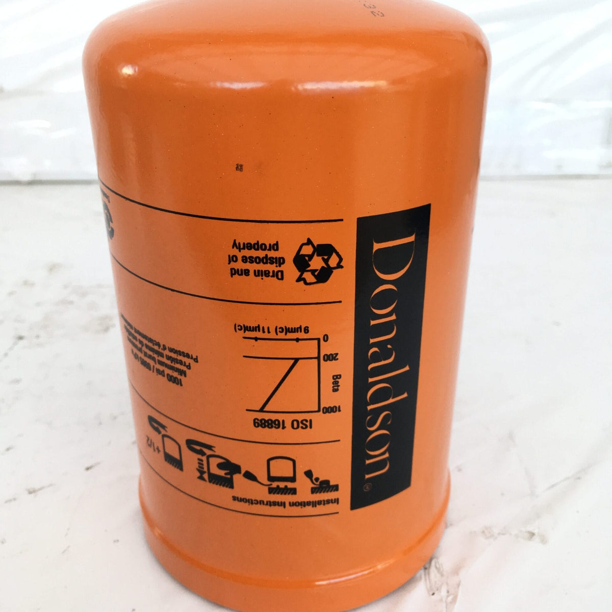 Filtre hydraulique du moteur 32/909000 JCB – HYDROMAT