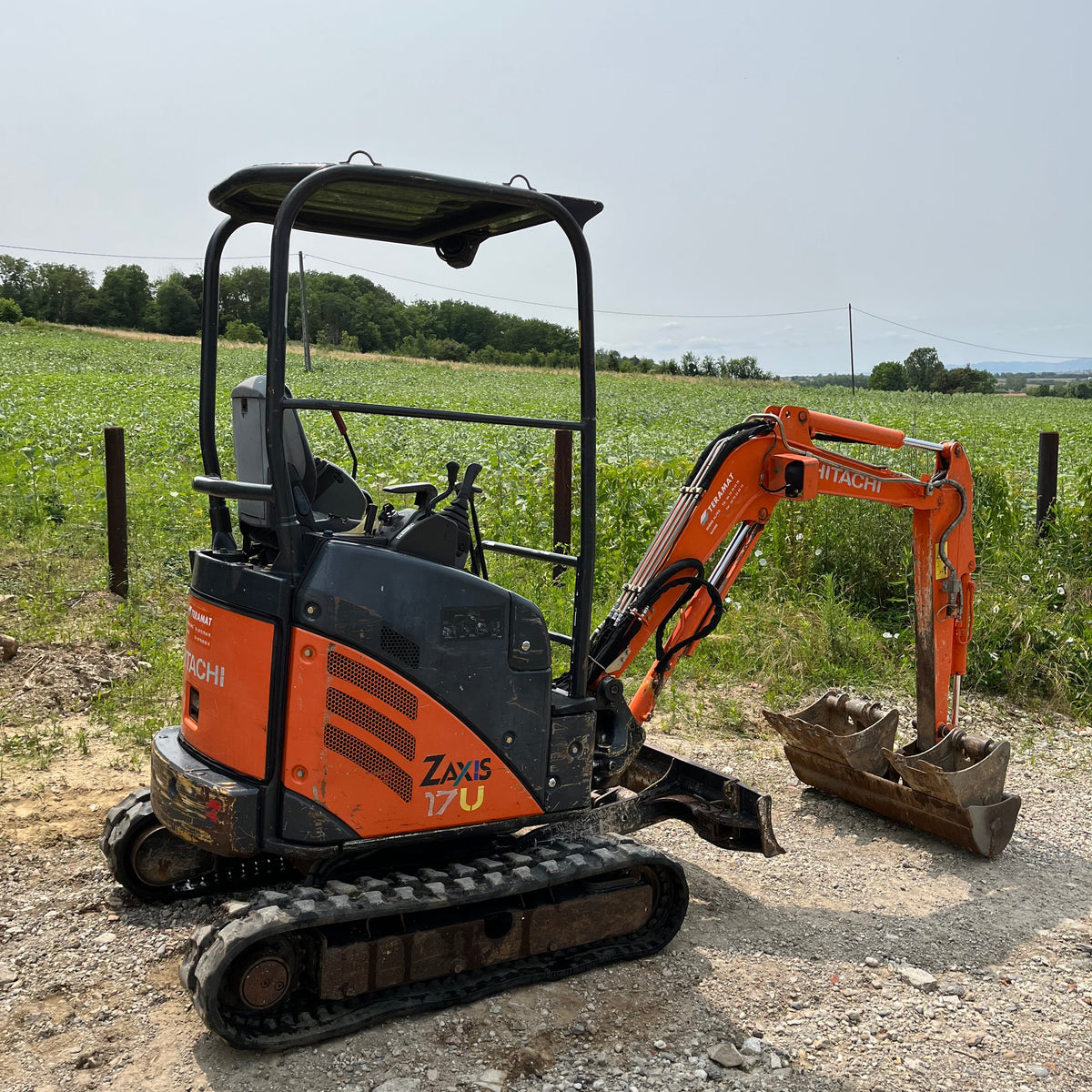 MINI PELLE HITACHI ZX17U-2 – HYDROMAT