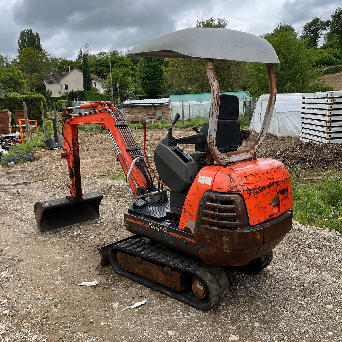 MINI PELLE KUBOTA KX41-2 – HYDROMAT